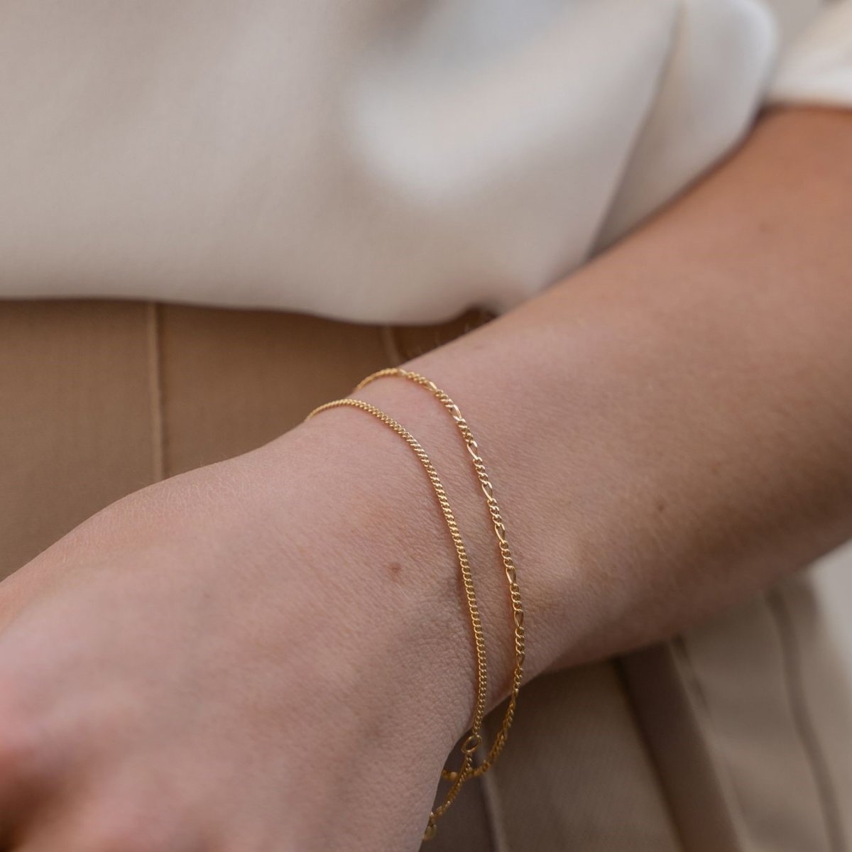 Guld armbånd - Smykkeuret.dk